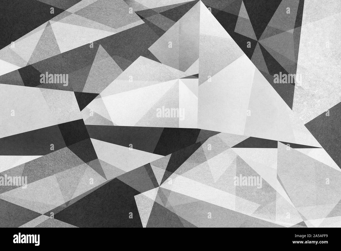 Abstract geometric composition with triangular shapes, background Stock ...