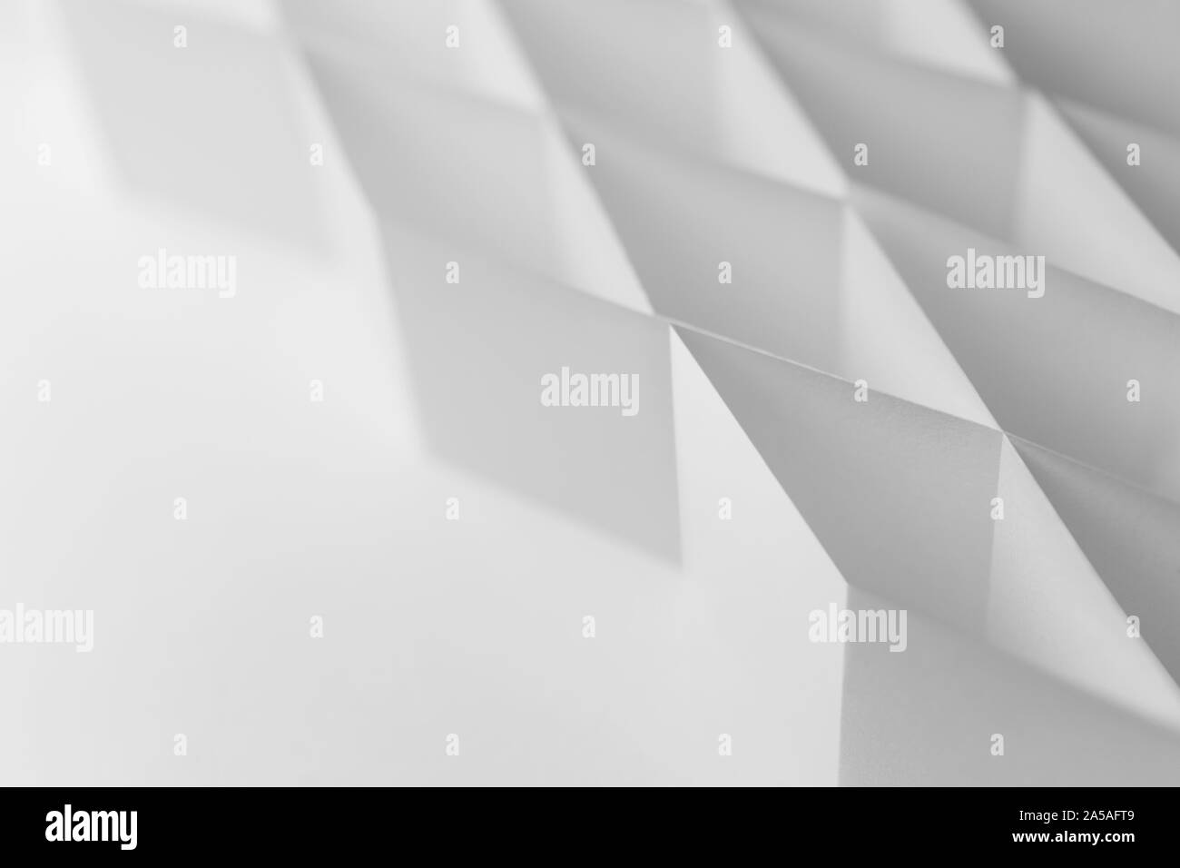 Geometrical structure of white paper, abstract background Stock Photo ...