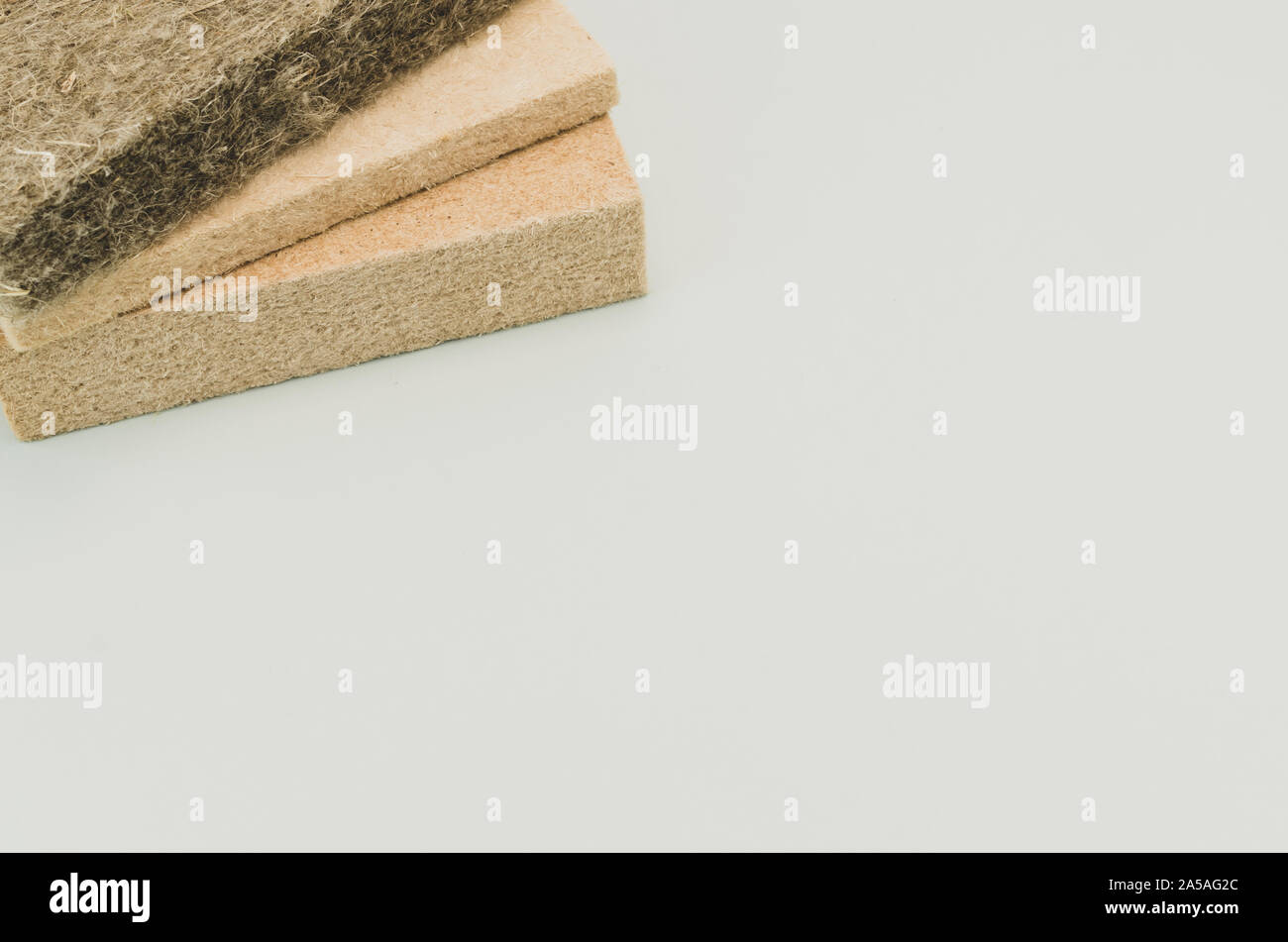 natural fibers wall insulating materials - hemp fiber panel Stock Photo ...