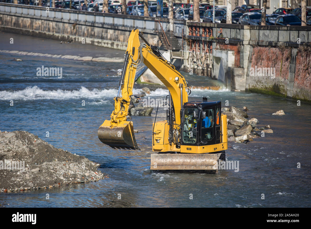 Water excavator hi-res stock photography and images - Alamy