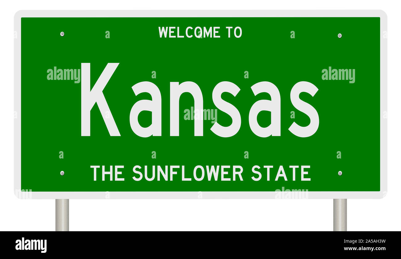Kansas highway Cut Out Stock Images & Pictures - Alamy