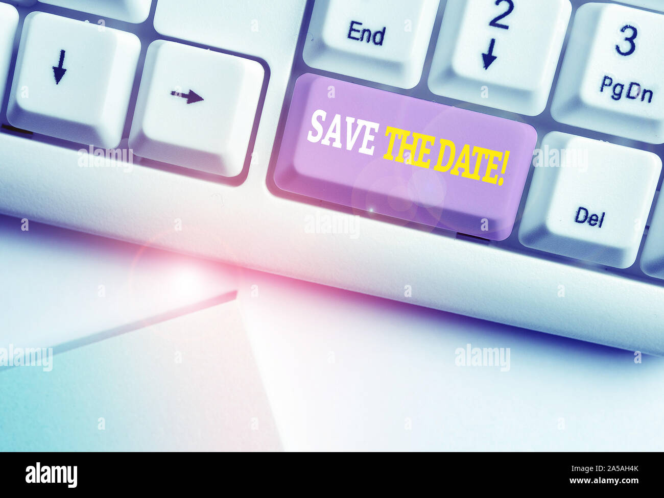 Word writing text Save The Date. Business photo showcasing remember not ...