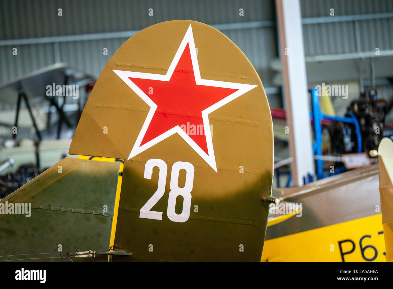 Polikarpov po 2 biplane hi-res stock photography and images - Alamy