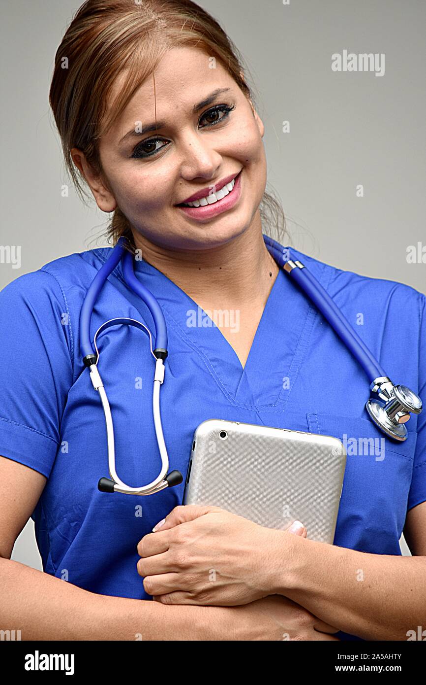 Pretty Attractive Nurse Nurses High Resolution Stock Photography and ...