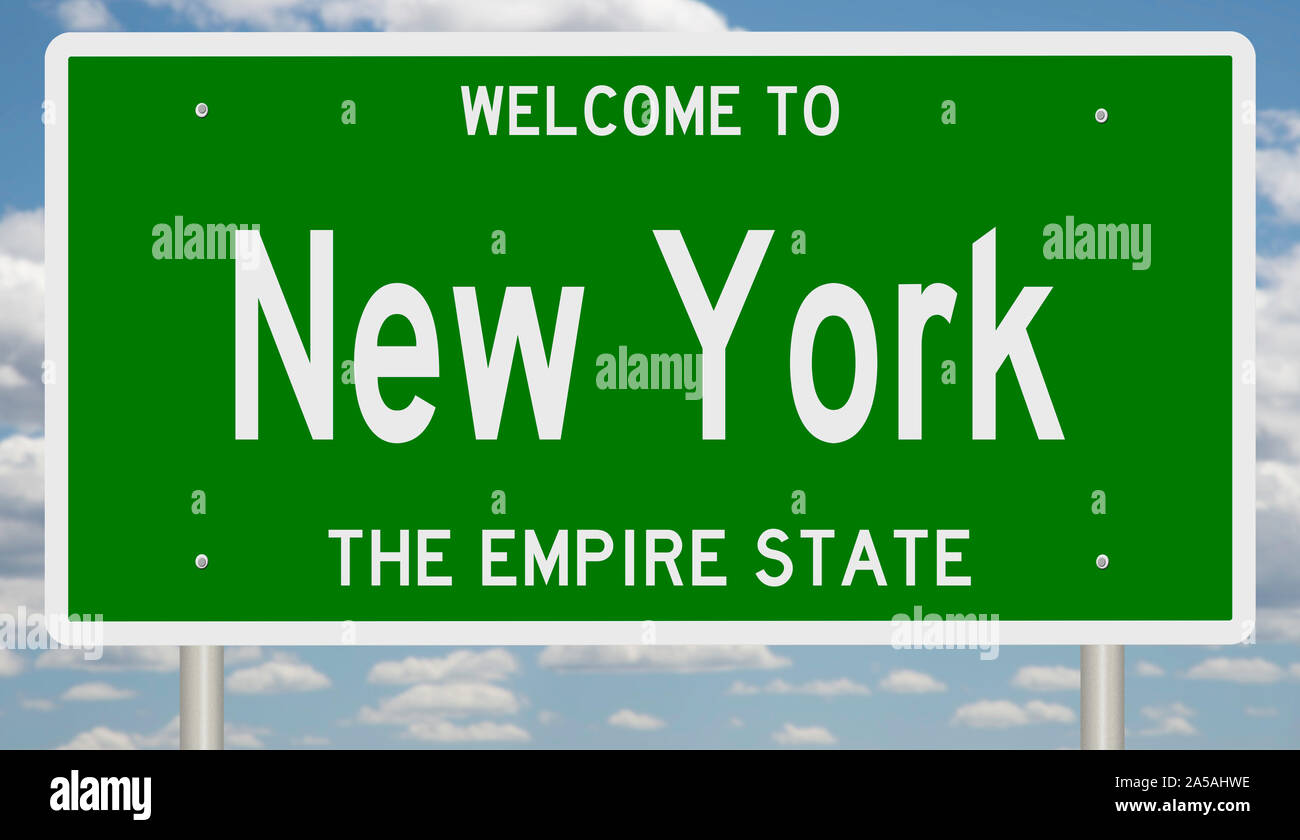 New York State Highway Sign High Resolution Stock Photography and ...