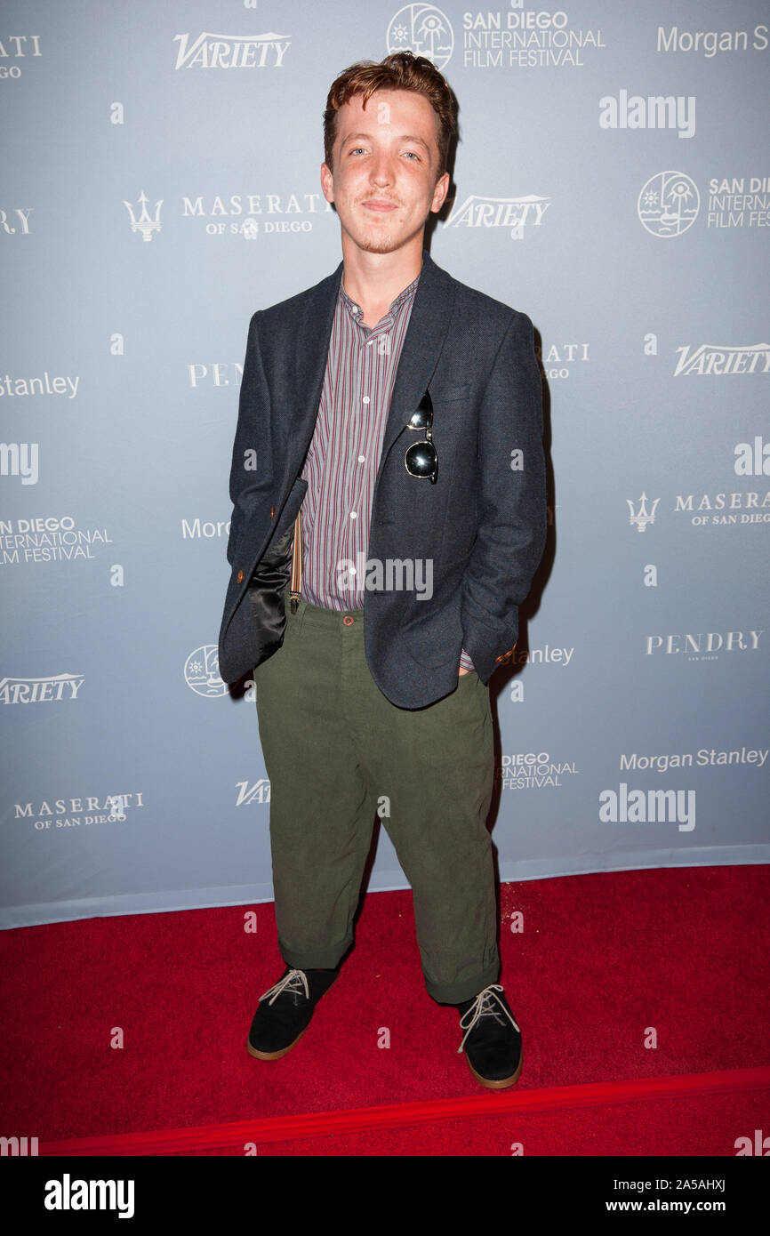 SAN DIEGO, CA - OCTOBER 18th: Jack Goldbourne at the San Diego ...