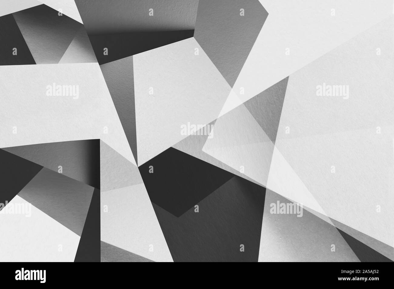 Abstract geometric composition with triangular shapes, background Stock ...