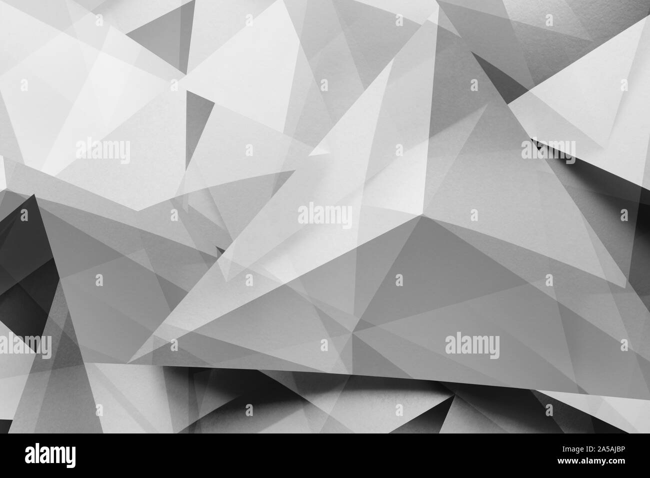 Abstract geometric composition with triangular shapes, background Stock ...