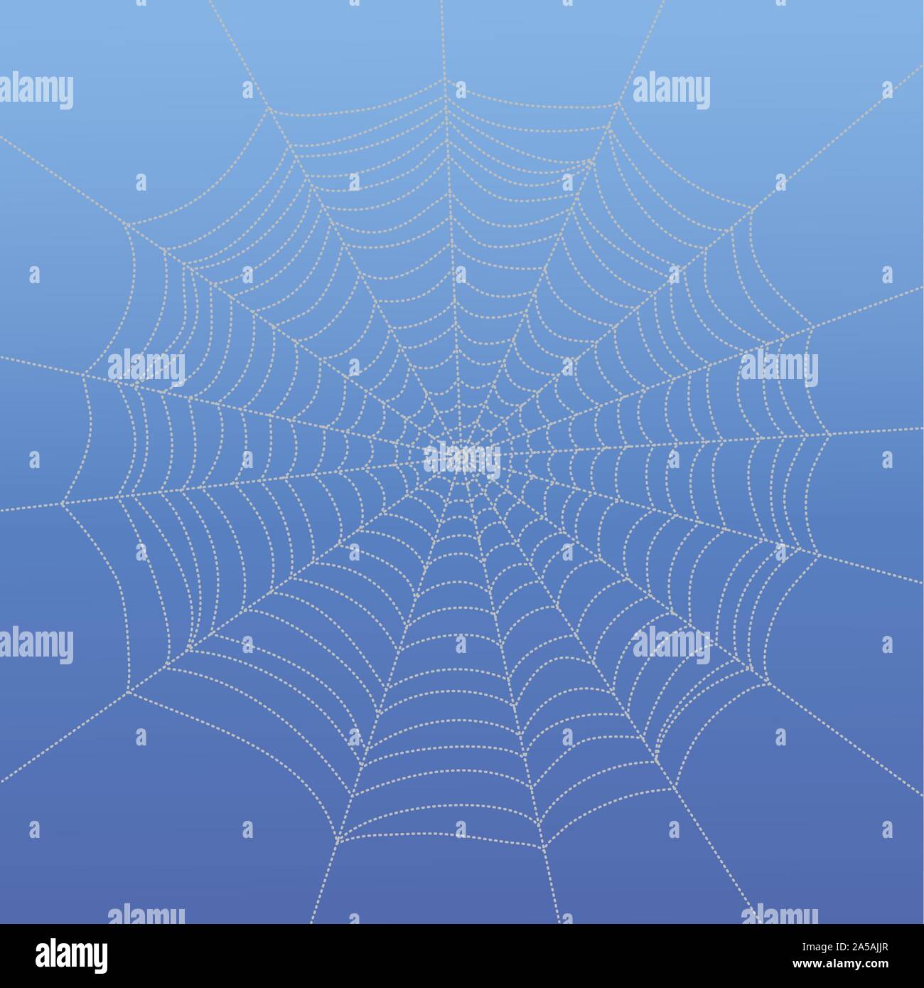 Spider weaving web Stock Vector Images - Alamy