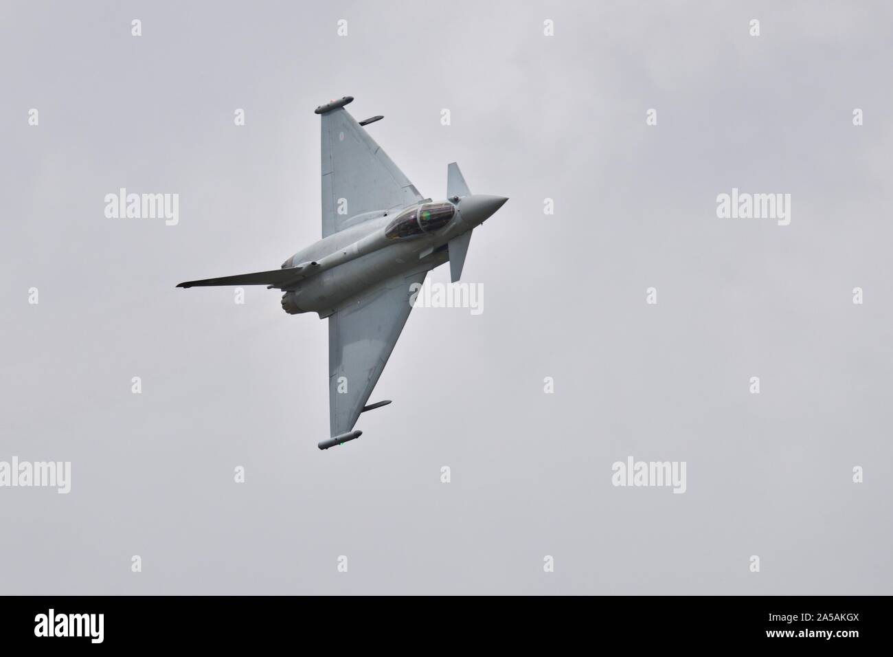 Royal Air Force Eurofighter Typhoon performing at Royal International ...