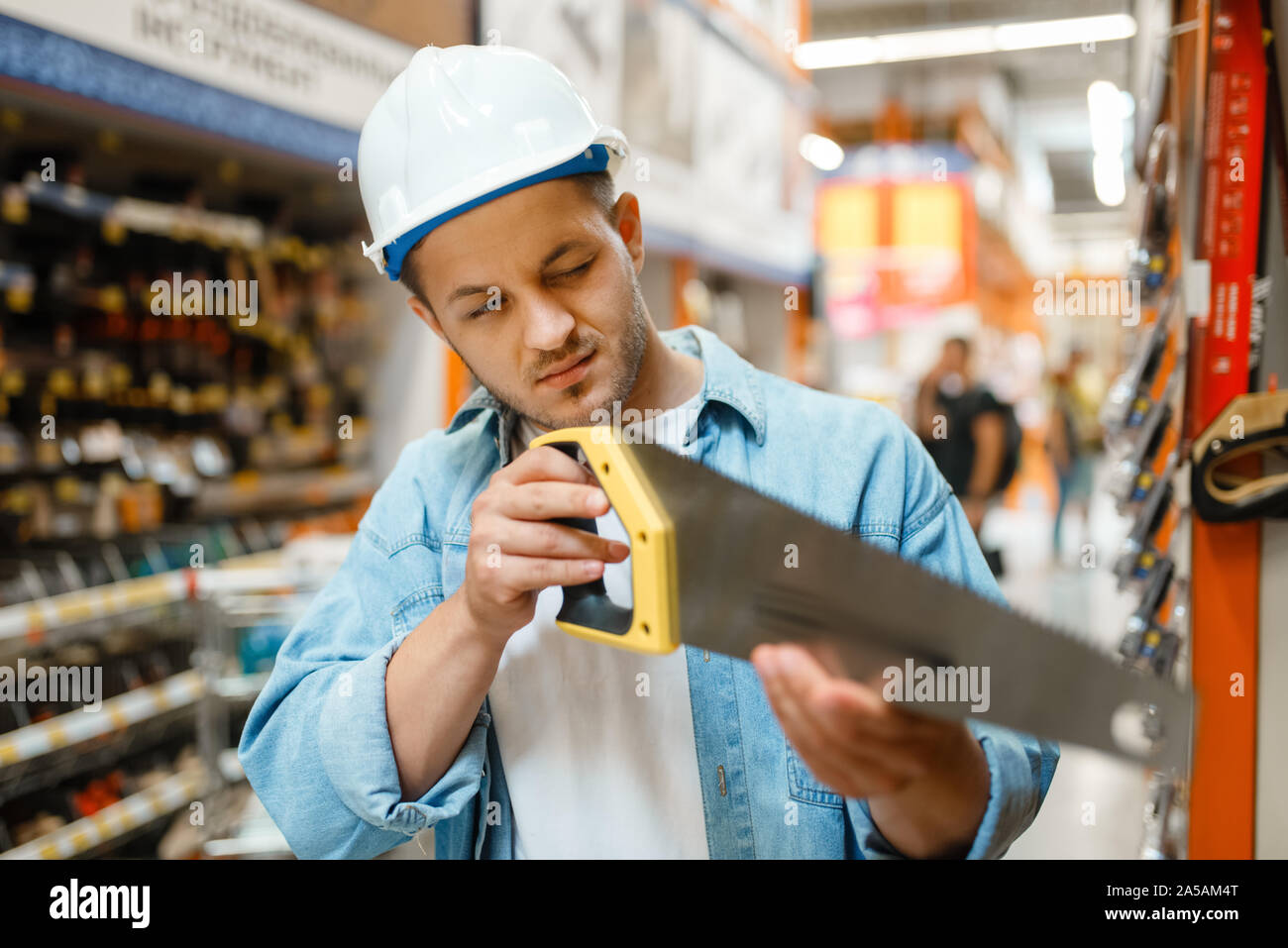 Male diy store hi-res stock photography and images - Alamy
