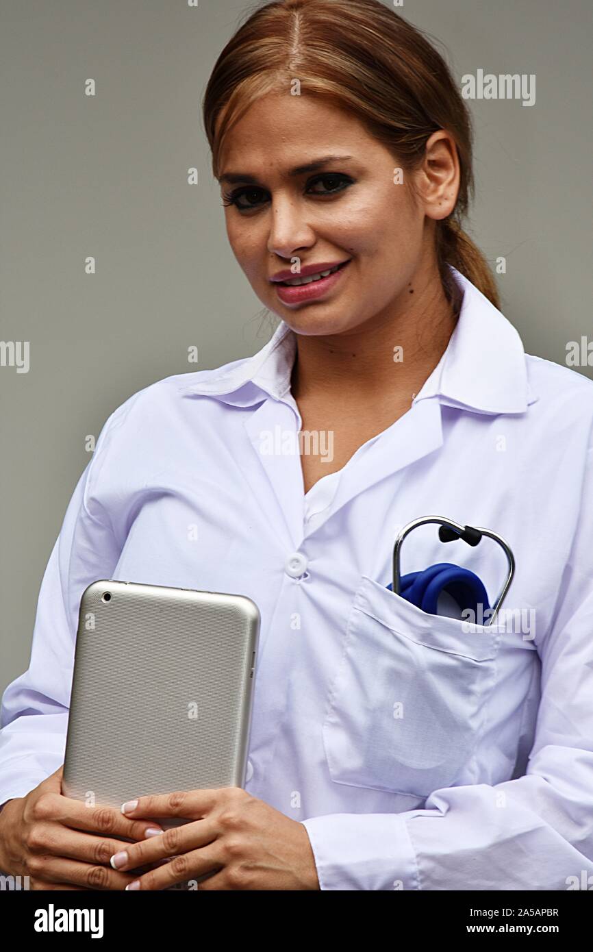 Female medical tech hi-res stock photography and images - Alamy