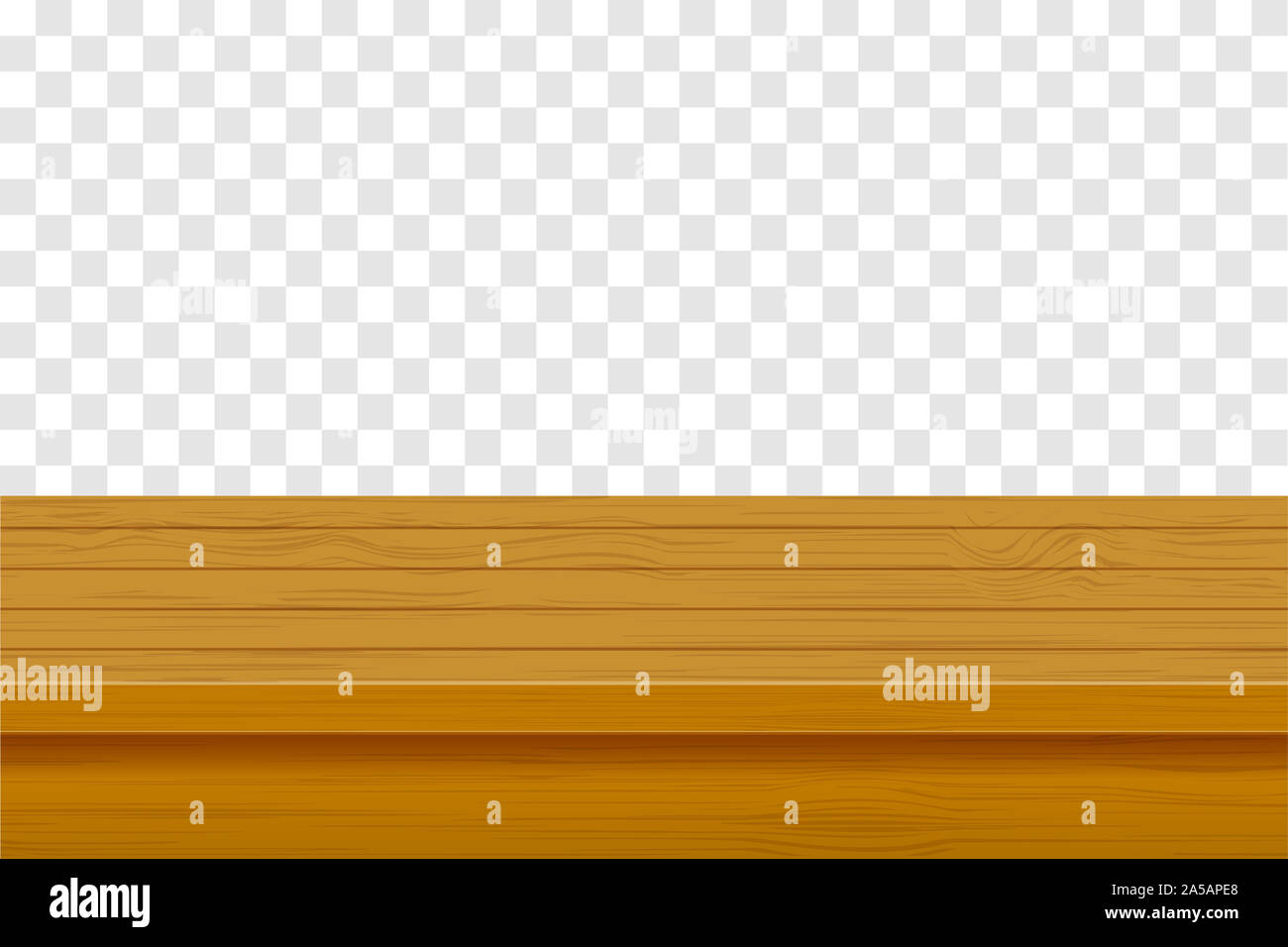 wooden table top vector illustration isolated on transparent background ...