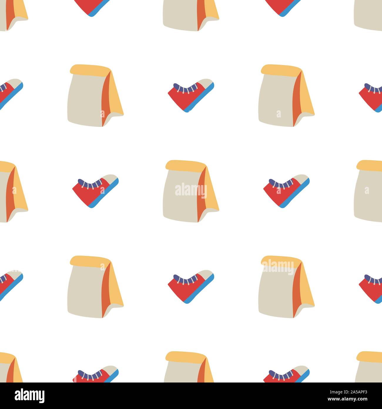 Concept school lunch paper Stock Vector Images - Alamy