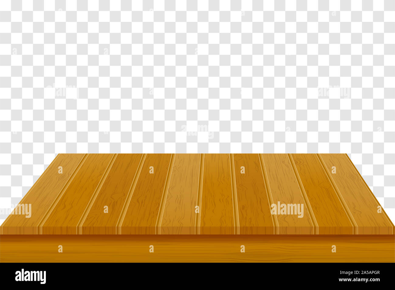wooden table top vector illustration isolated on transparent background ...