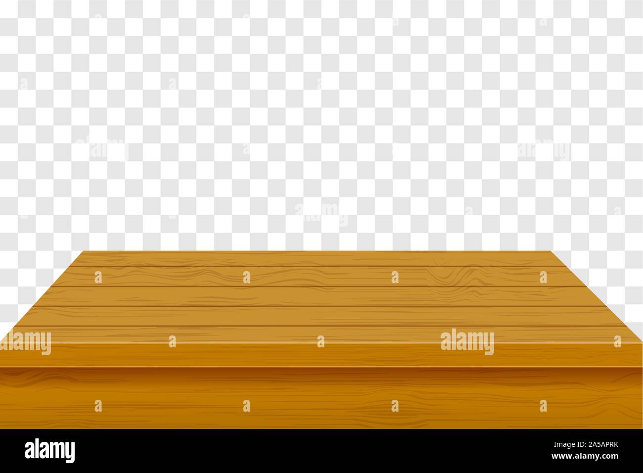 wooden table top vector illustration isolated on transparent background ...