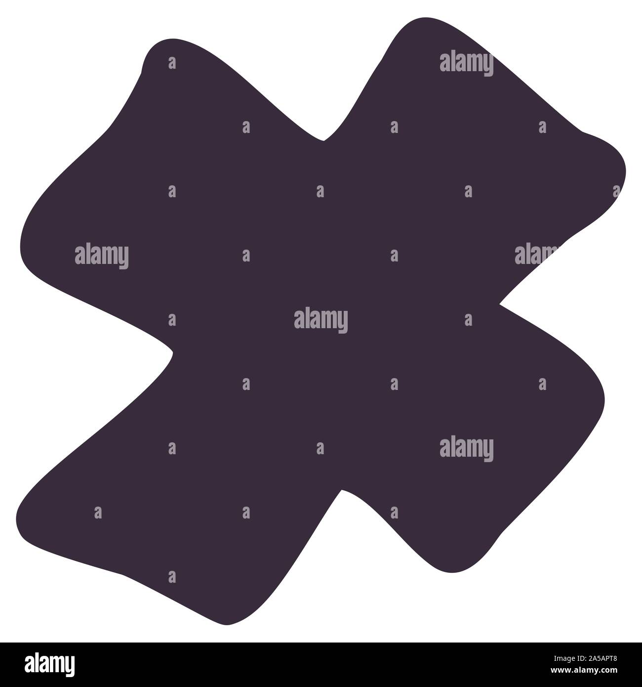 Vintage black cross graphic illustration. Abstract geometric shape ...