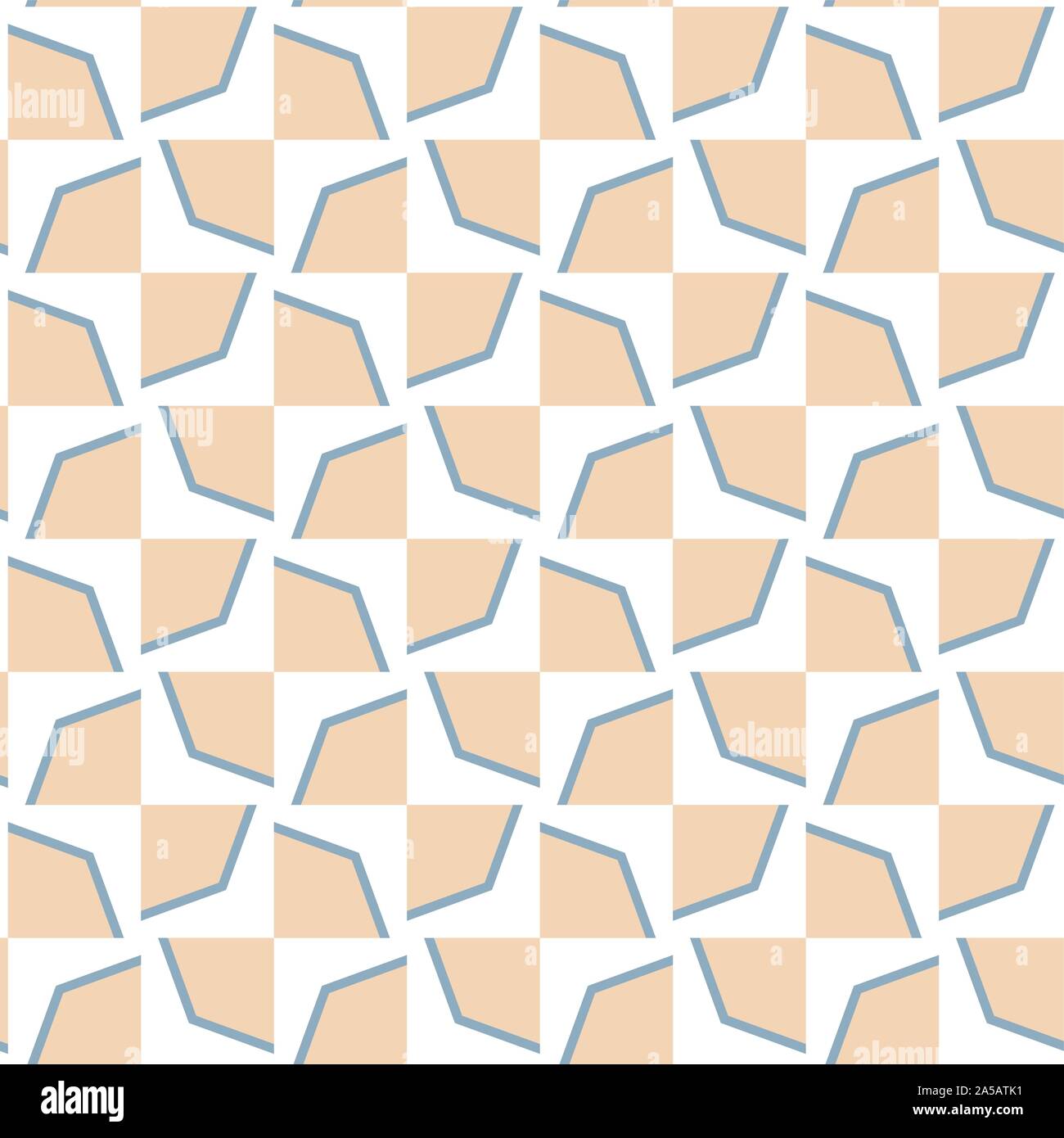 Seamless vector pattern in geometric ornamental style Stock Vector ...
