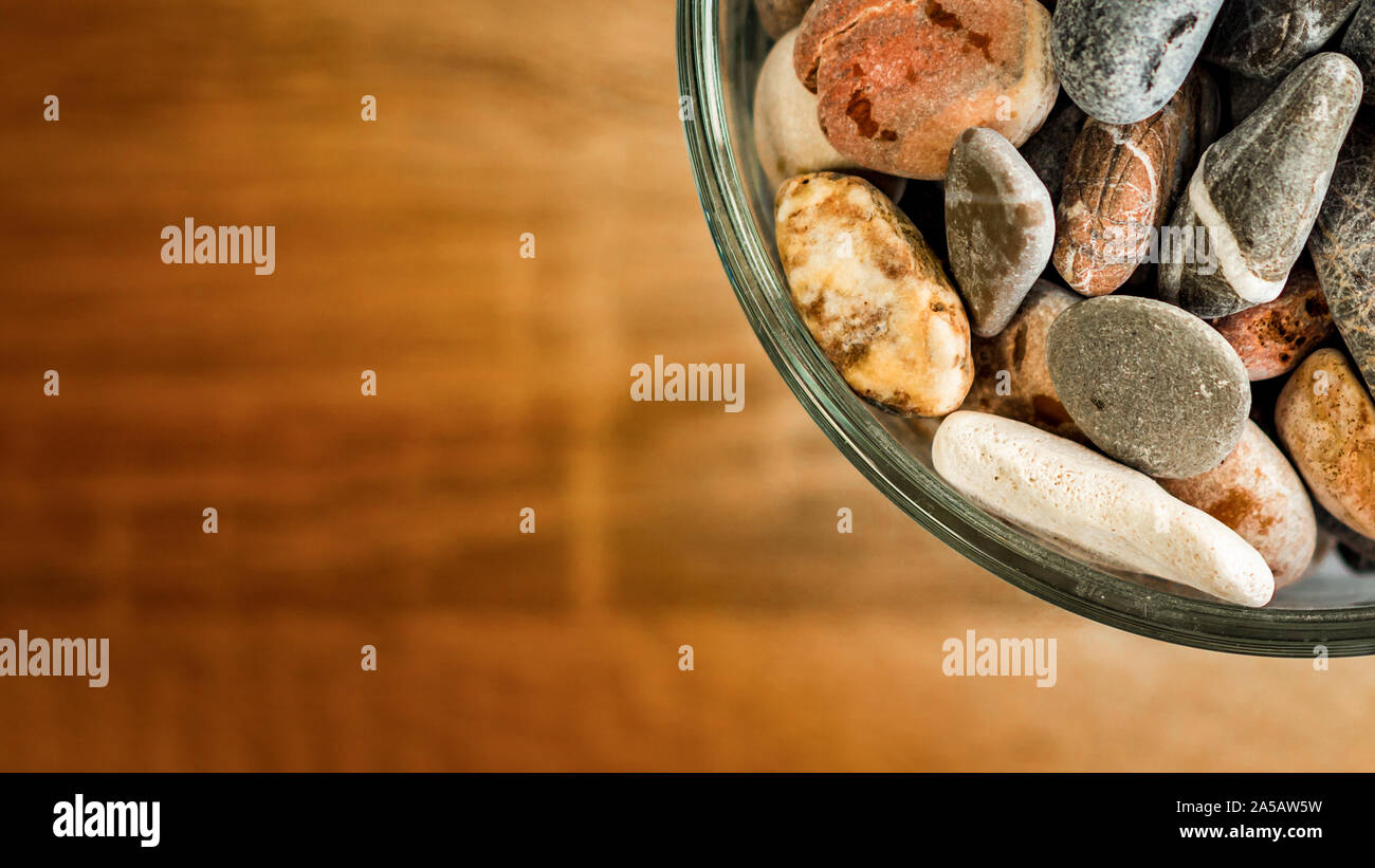 Mineral stones in jar background hi-res stock photography and images ...