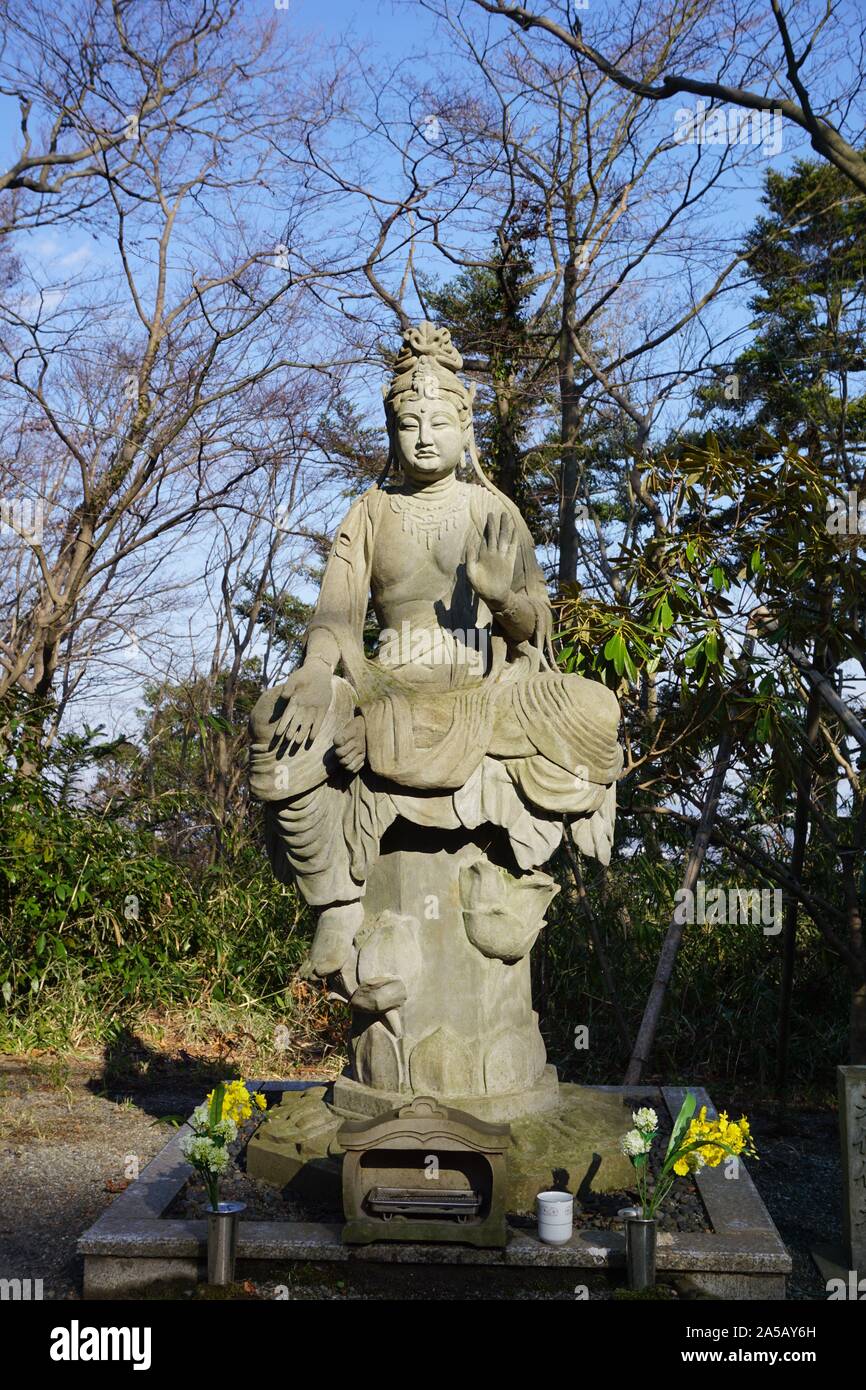 japan tokyo park statue travel Stock Photo - Alamy