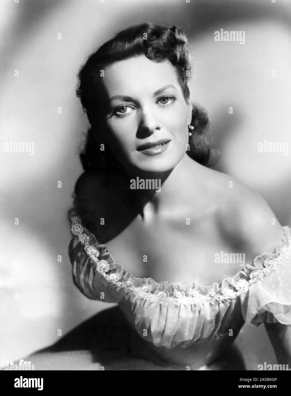 MAUREEN O'HARA in WAR ARROW (1953), directed by GEORGE SHERMAN. Credit: UNIVERSAL INTERNATIONAL ...