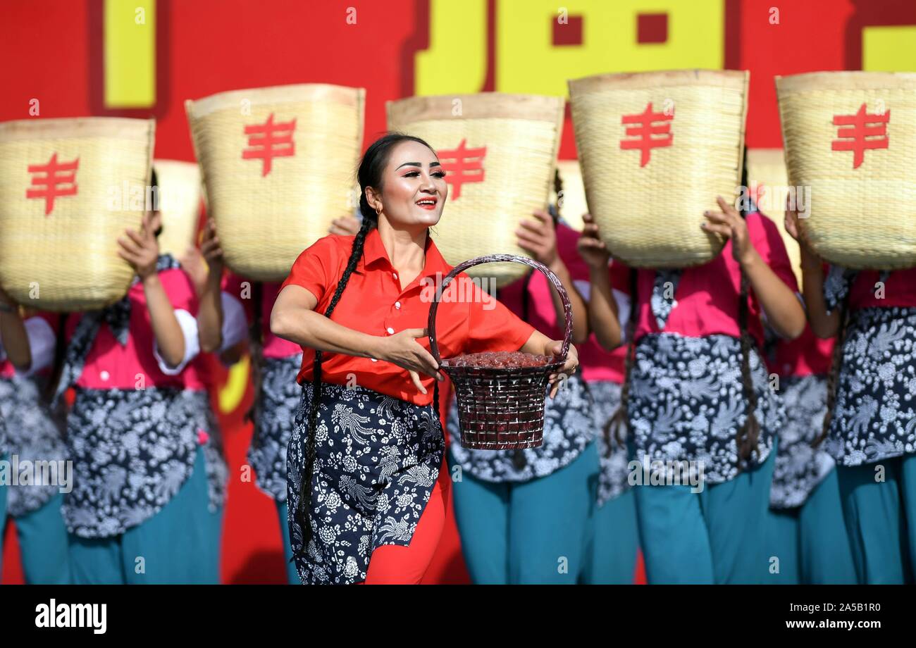 Qiemo, China's Xinjiang Uygur Autonomous Region. 19th Oct, 2019 ...