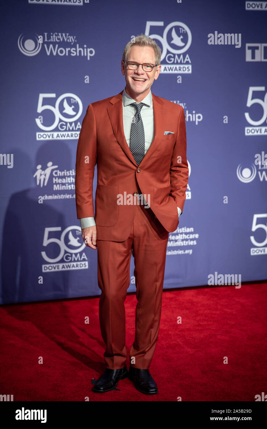 October 15, 2019, Nashville, Tennessee, USA: Steven Curtis Chapman on ...