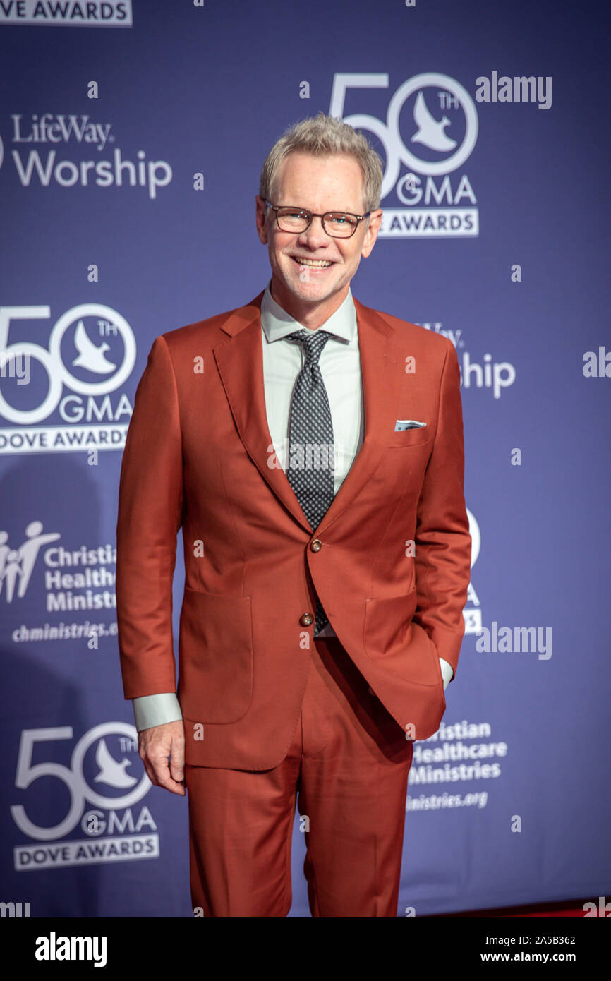 October 15, 2019, Nashville, Tennessee, USA: Steven Curtis Chapman on ...