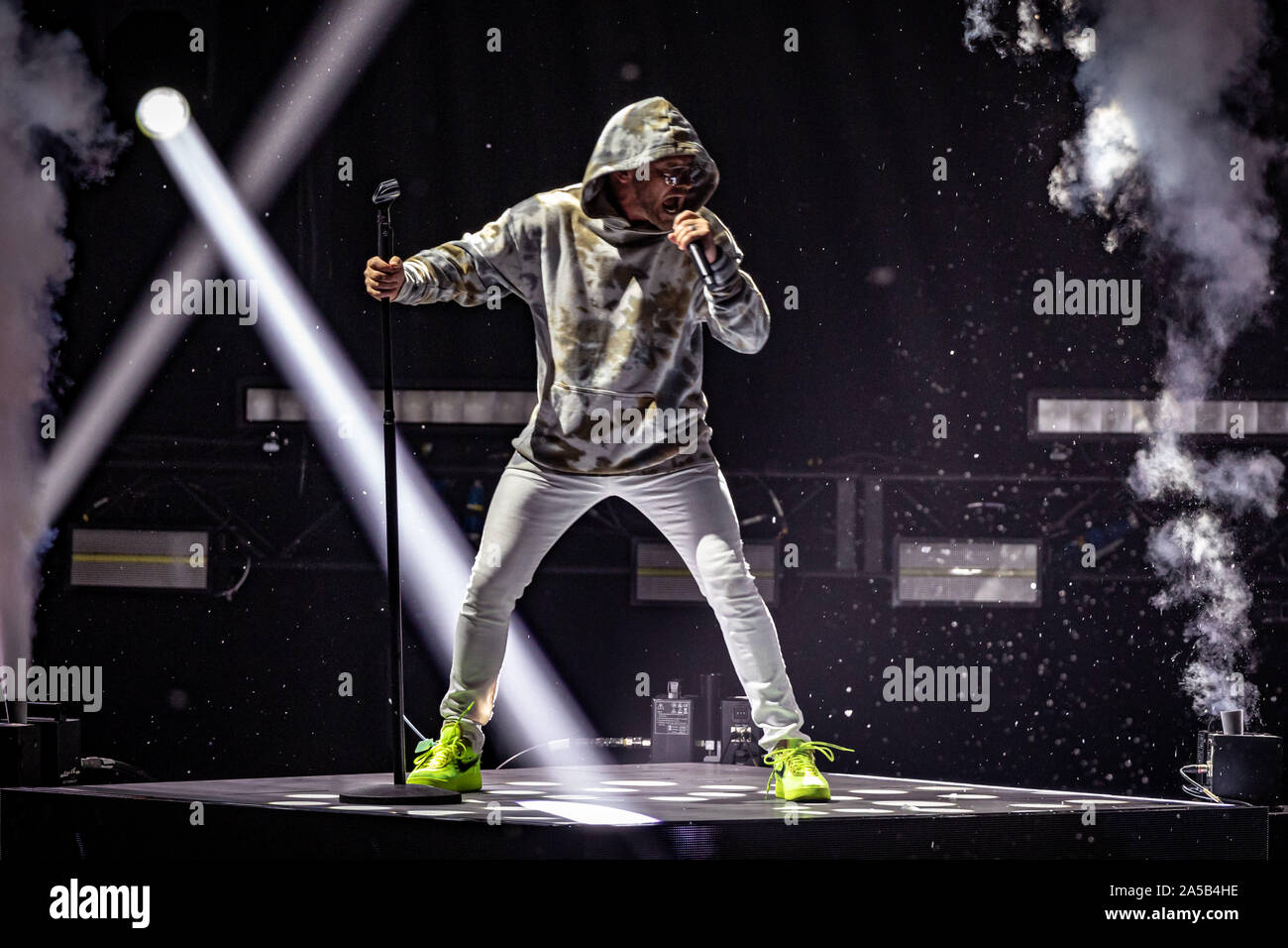 October 15, 2019, Nashville, Tennessee, USA: TobyMac at the 50th GMA ...