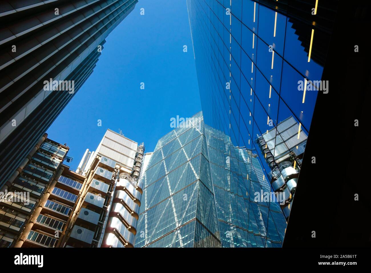 City of London skyscraper offices Stock Photo - Alamy