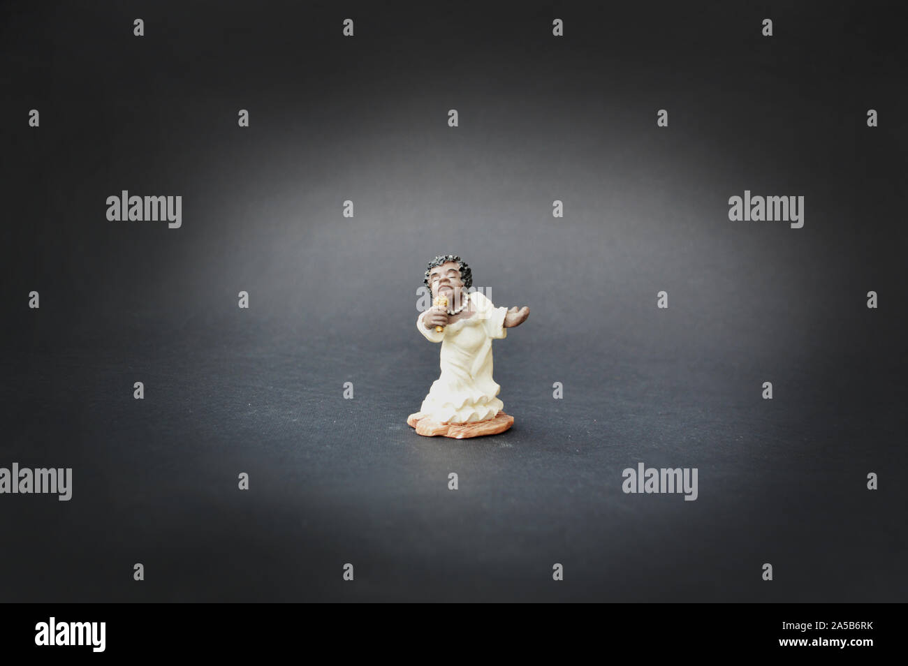 Female Singer Statue Stock Photo - Alamy
