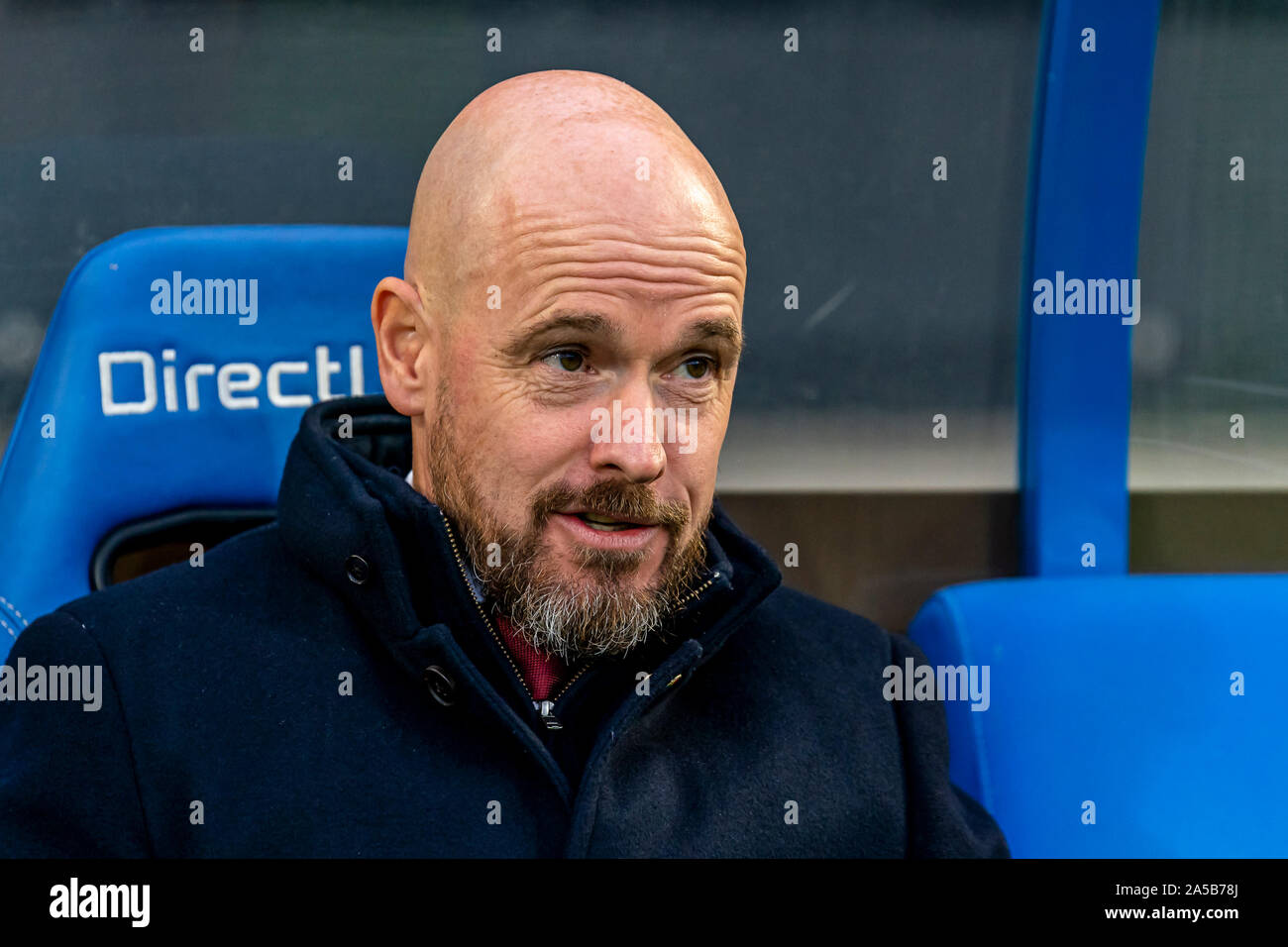 WAALWIJK, Netherlands. 19th Oct, 2019. football, Dutch eredivisie ...