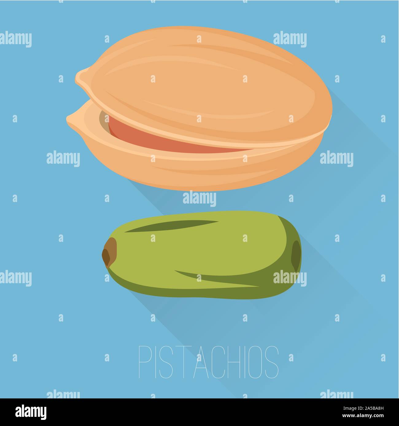 pistachios vector icon Stock Vector Image & Art - Alamy