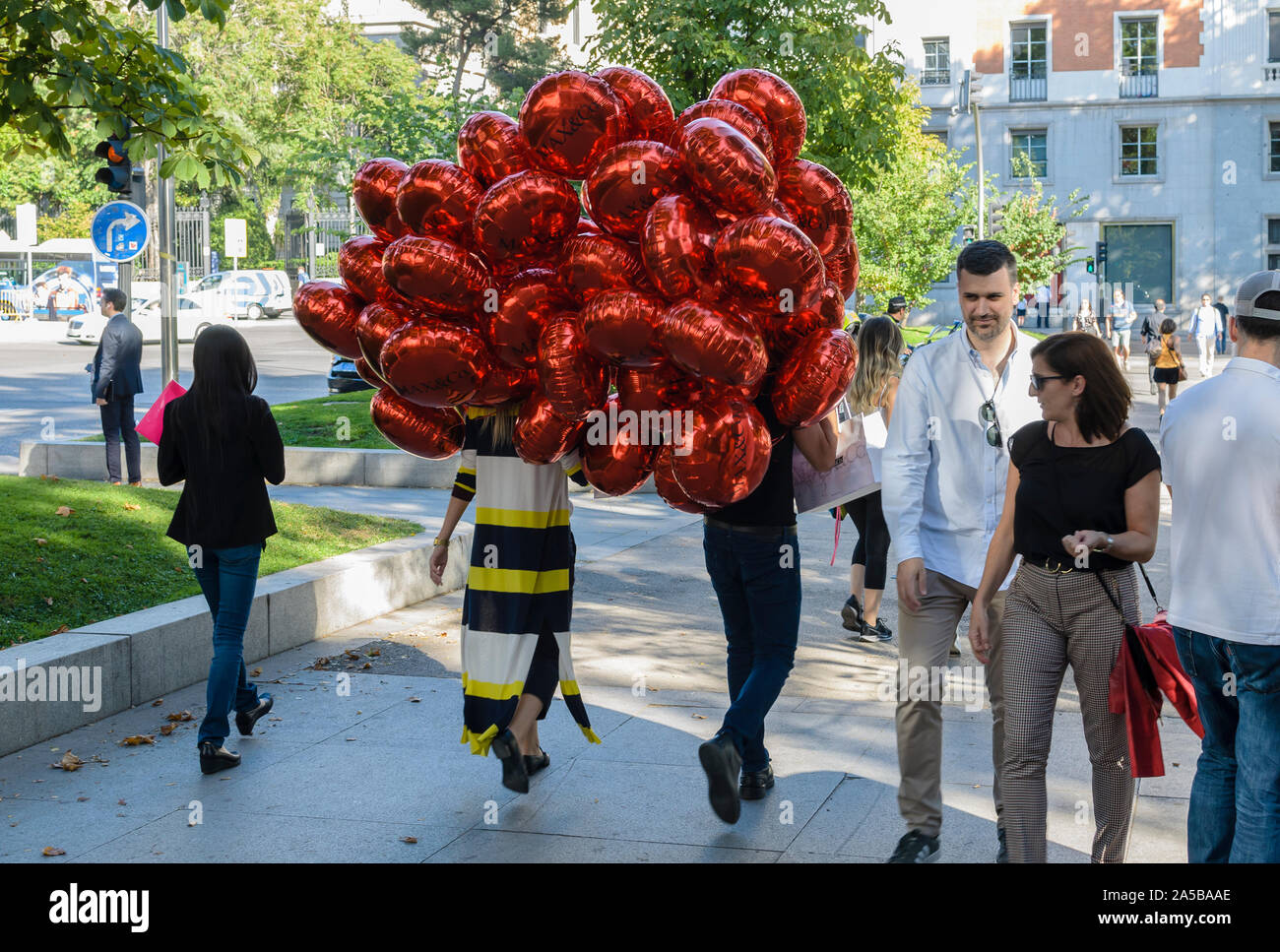 Paseo de recoletos hi-res stock photography and images - Alamy