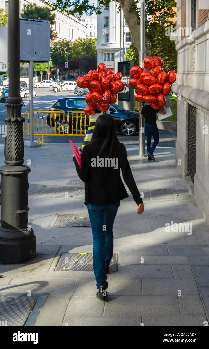 Paseo de recoletos hi-res stock photography and images - Alamy