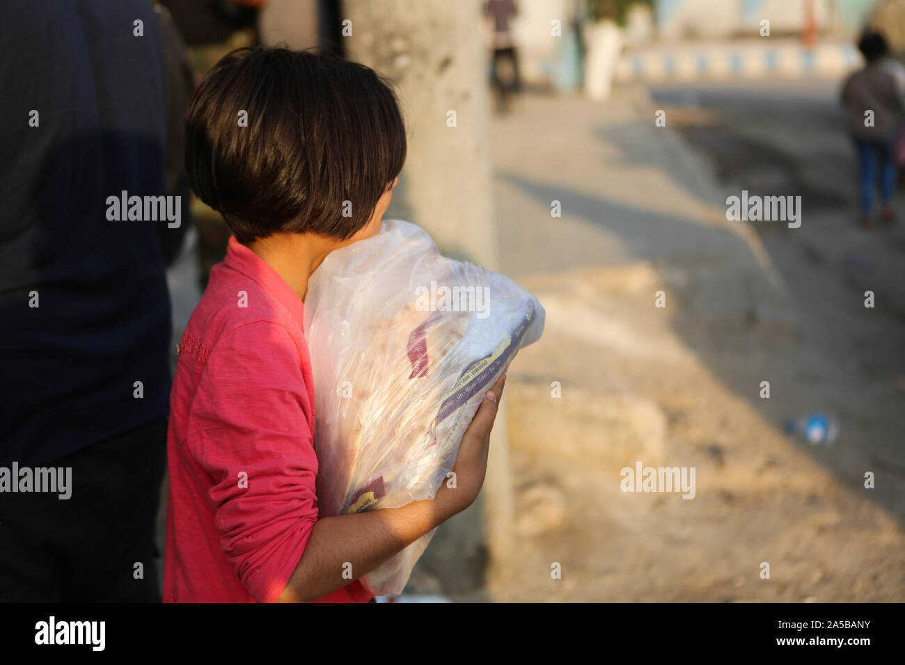 October 18, 2019: Tal Abyad, Syria. 18 October 2019. Turkish ...