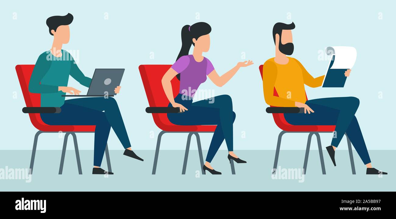 Flat design ready to animation characters Stock Vector Image & Art - Alamy