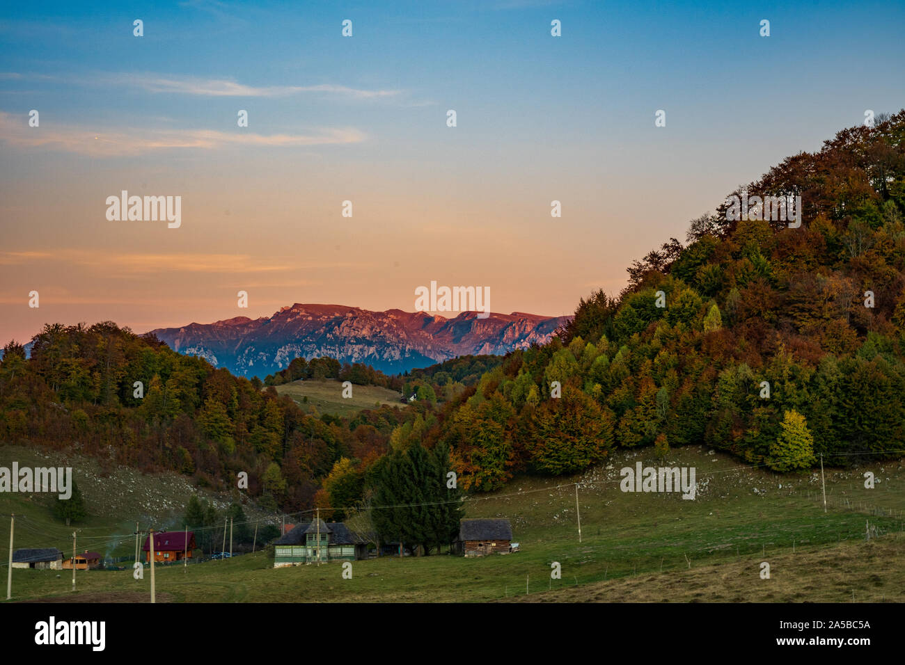 Sunset in pastel colours hi-res stock photography and images - Alamy