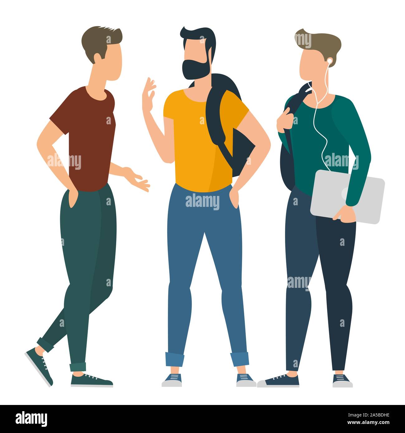 University students debate Stock Vector Images - Alamy