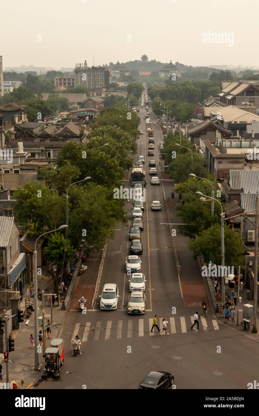 Beijing street view on hi-res stock photography and images - Alamy