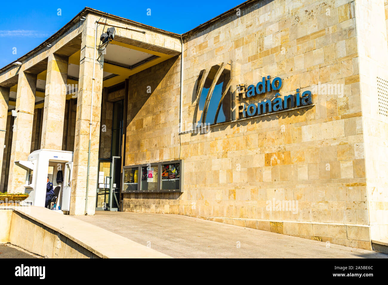 Radio Concert Hall (Sala Radio) in Bucharest, Romania, 2019 Stock Photo ...