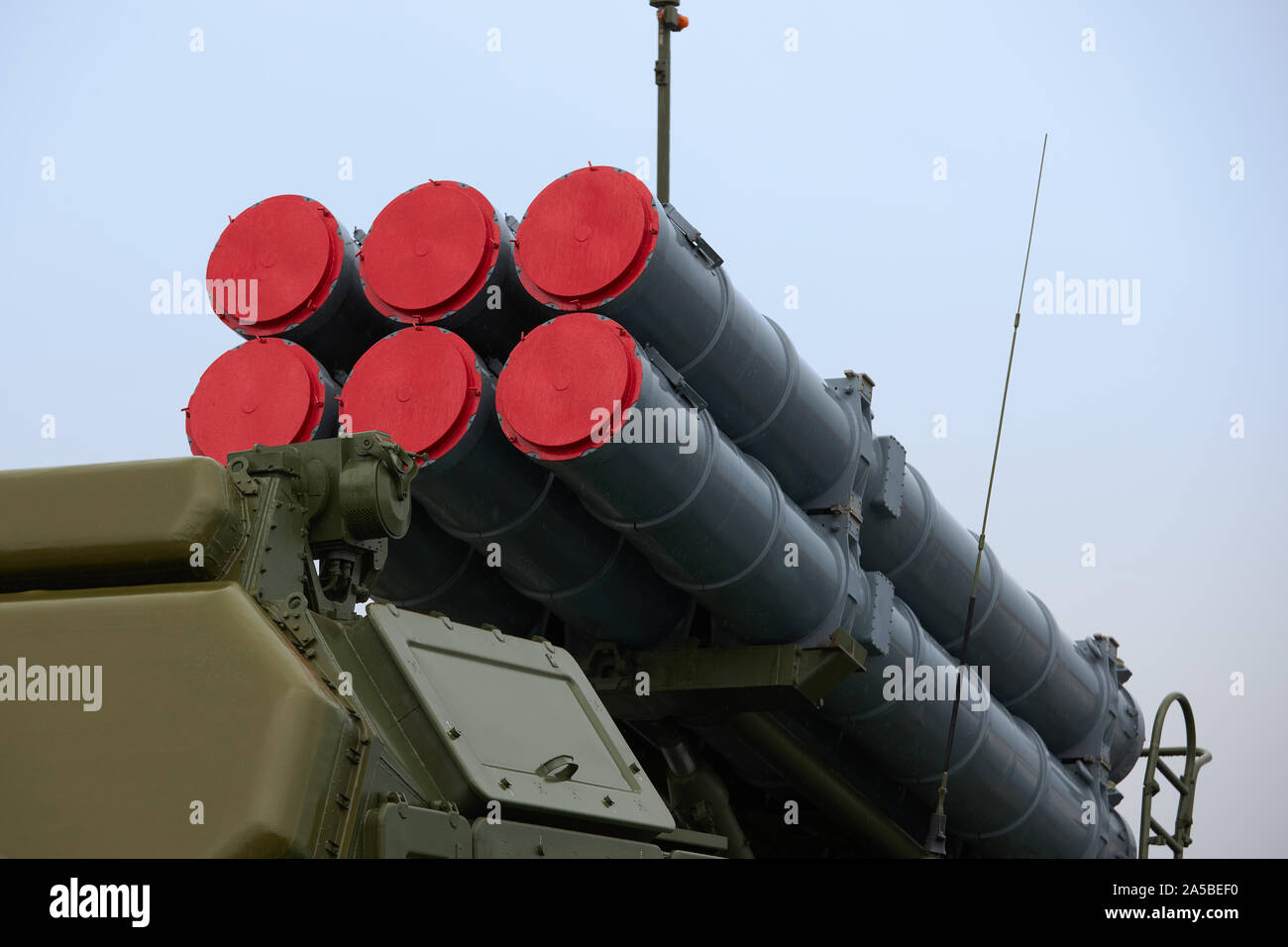 SAMBEK, ROSTOV REGION, RUSSIA, JUNE 28, 2019: Missiles of the Russian ...