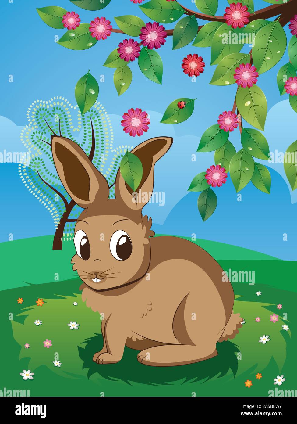 Small lawn Stock Vector Images - Alamy