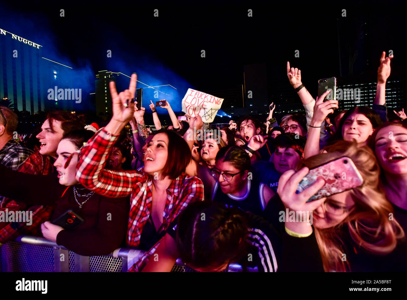 Las Vegas Nevada, October 18, 2019 – The crowd at the third annual Las ...