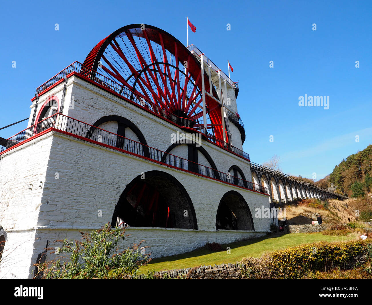 Great laxey wheel laxey isle hi-res stock photography and images - Alamy