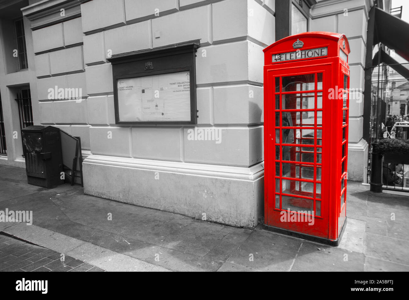 Old phone booth hi-res stock photography and images - Alamy