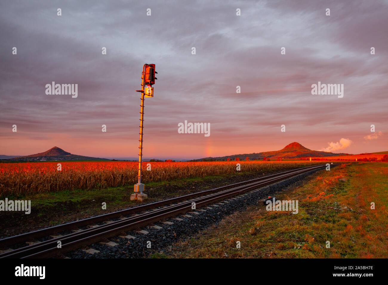 Dramatic railway journey hi-res stock photography and images - Alamy