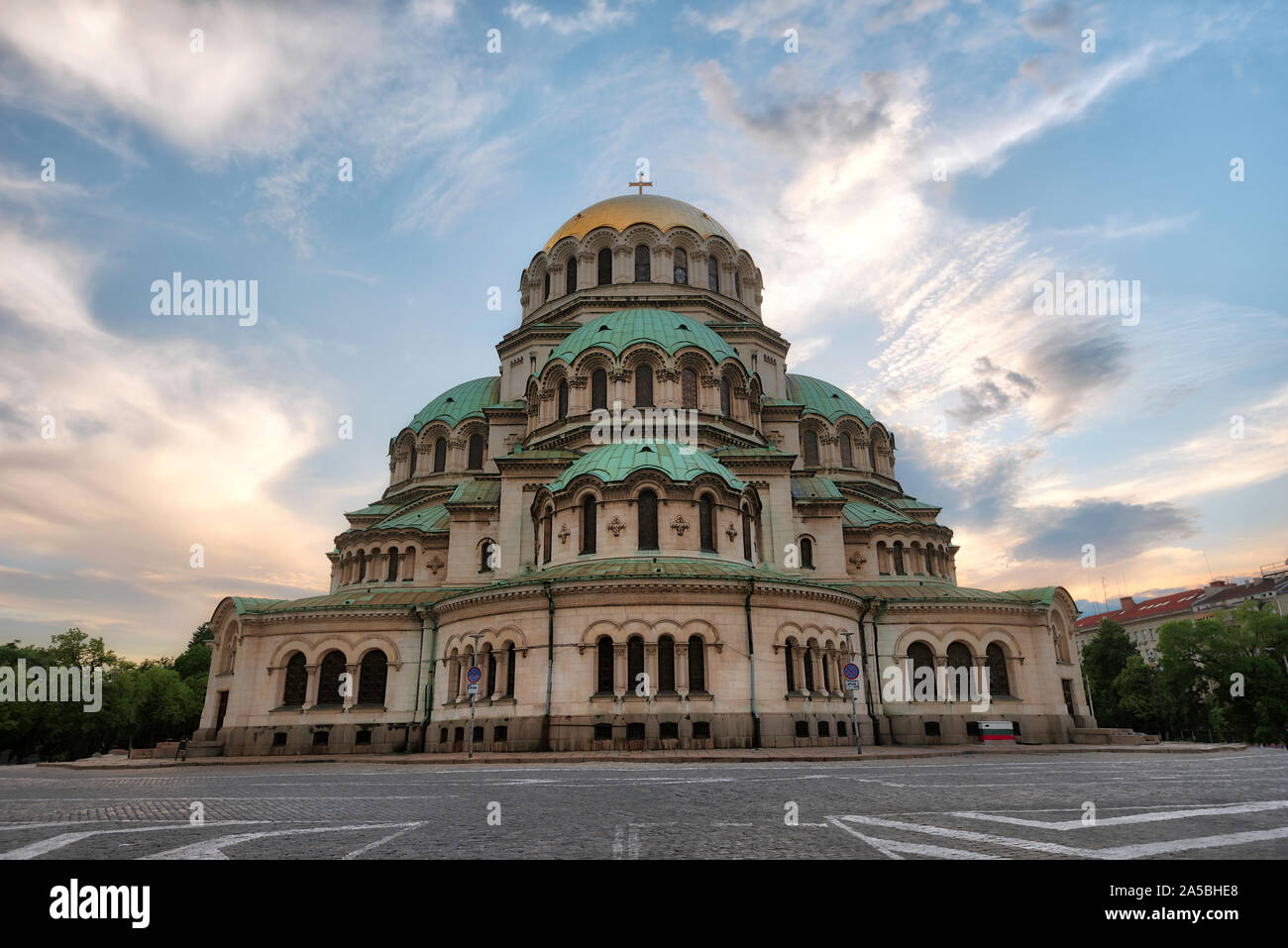 Alexander Nevsky Cathedral in Sofia, Bulgaria, taken in May 2019 Stock ...