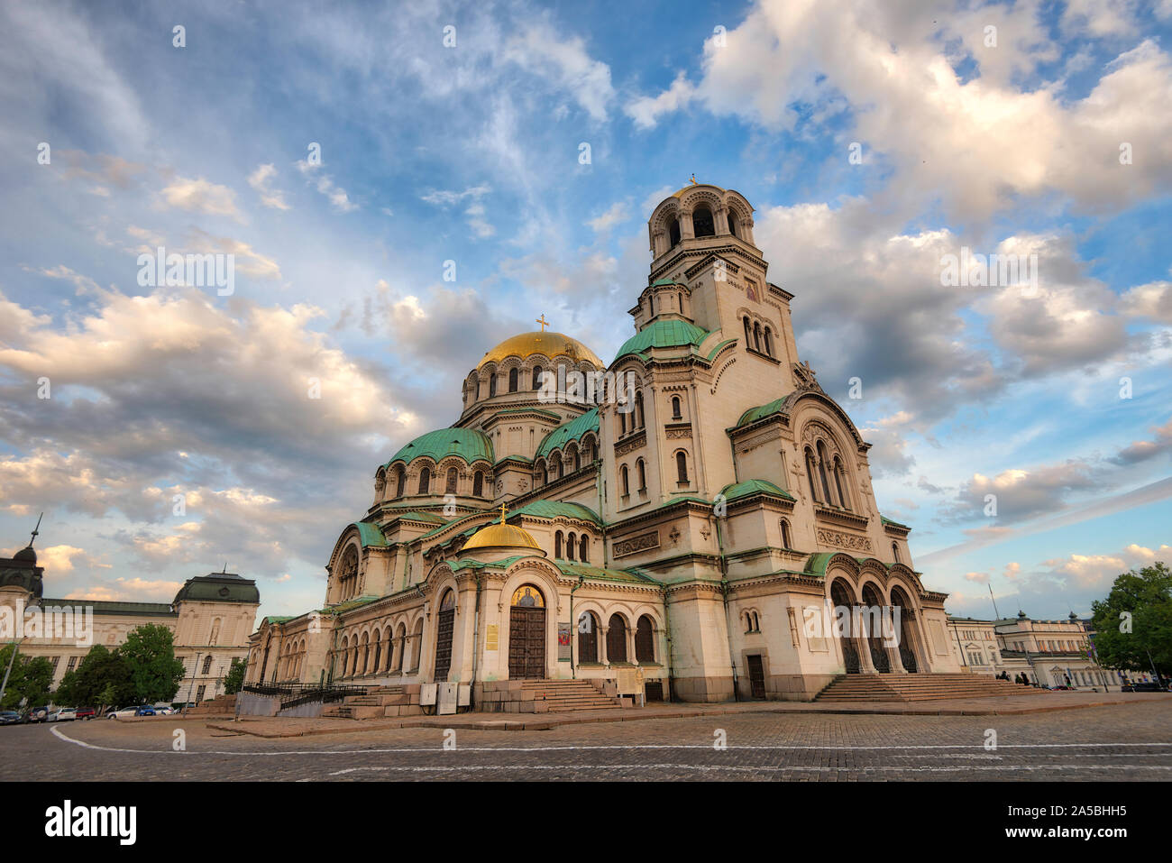 Alexander nevsky cathedral sofia aerial hi-res stock photography and ...