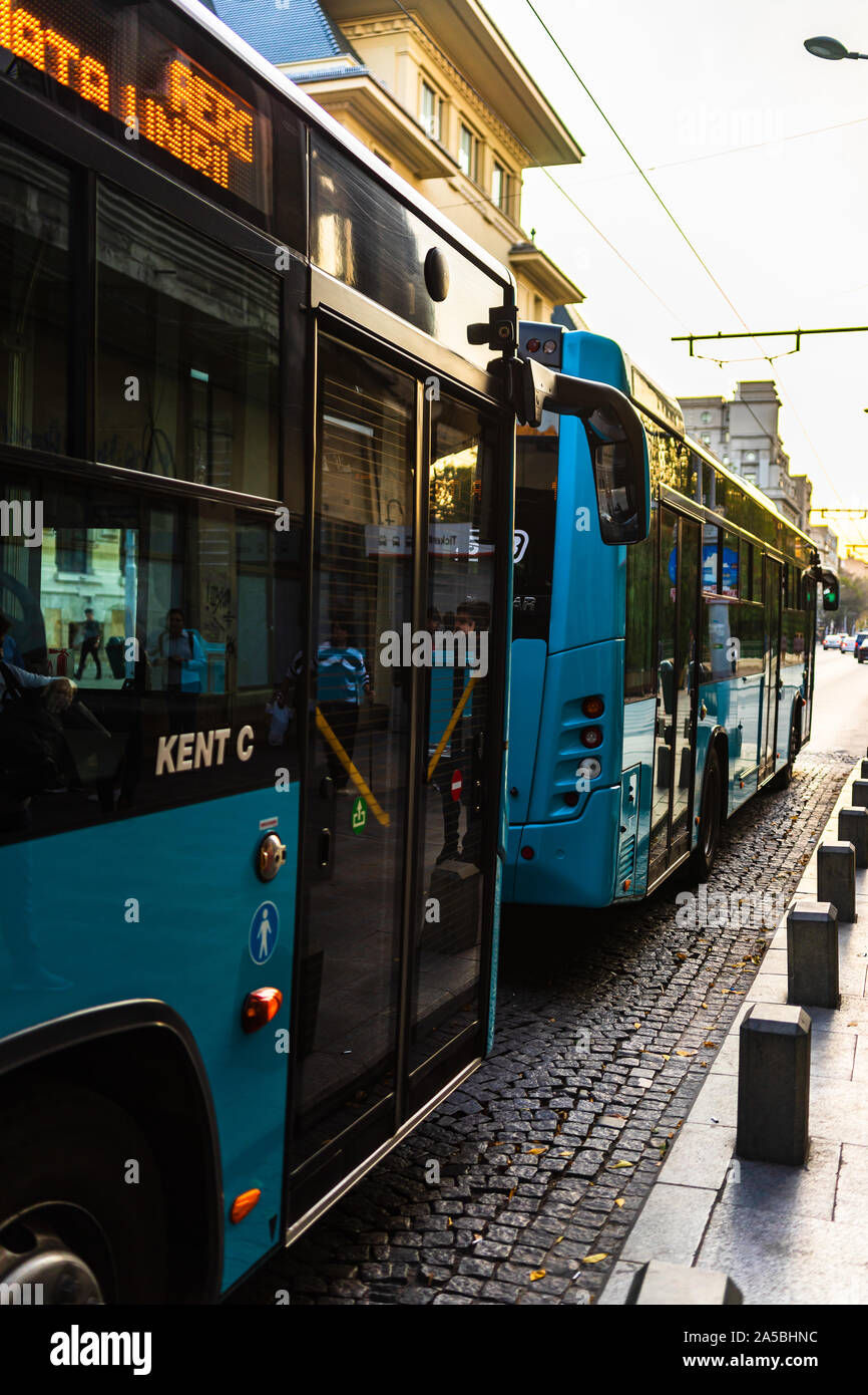 Romanian bus station hi-res stock photography and images - Alamy